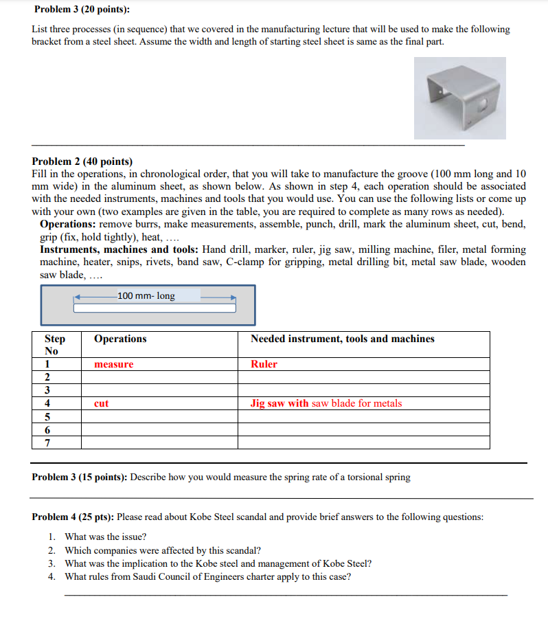 Solved Problem 3 (20 points): List three processes in | Chegg.com