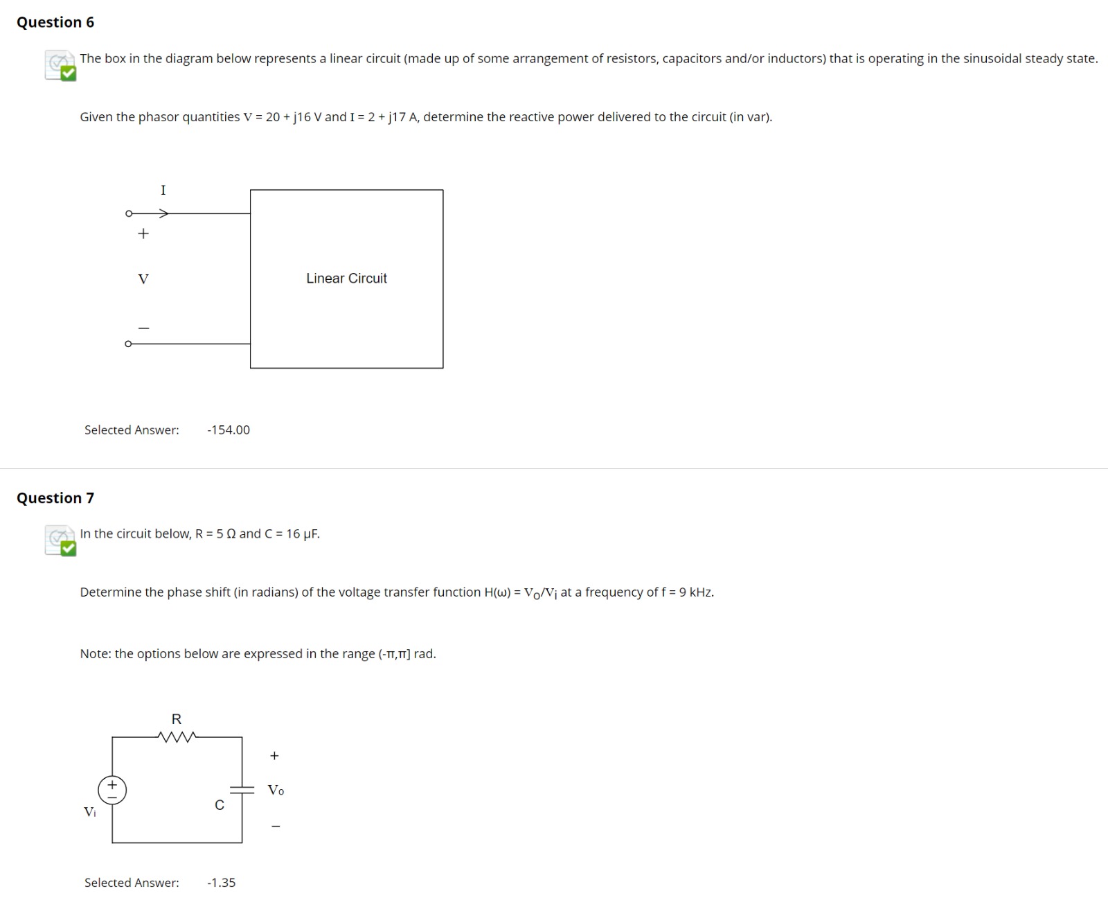 Solved Question 6The box in ﻿the diagram below represents a | Chegg.com
