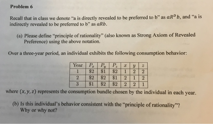 Solved Problem 6 Recall that in class we denote "a is | Chegg.com