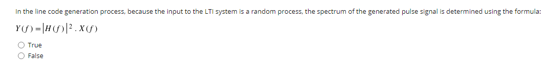 Solved In the line code generation process, because the | Chegg.com