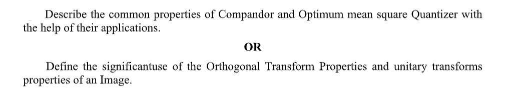 Solved Describe the common properties of Compandor and | Chegg.com
