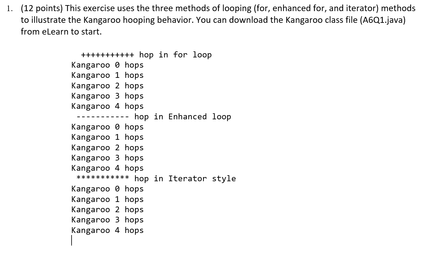 Solved package com.Assignment6; import java.util.*; class | Chegg.com