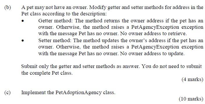 Solved Question 3 Apply the principles of object-oriented | Chegg.com
