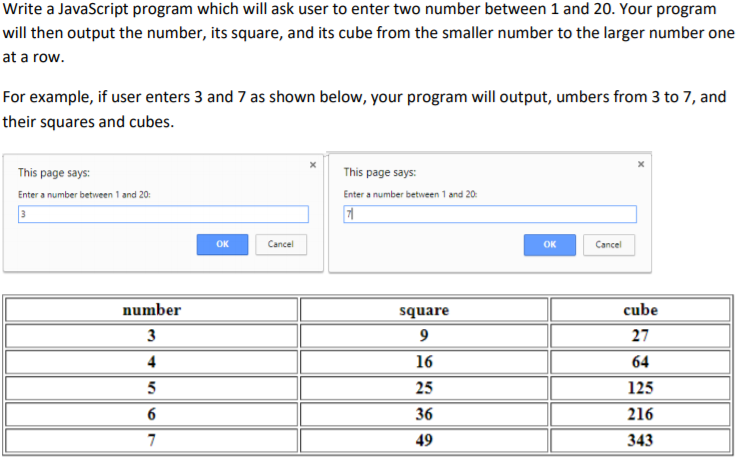 Solved Write Javascript Outputs Three Tables Table Output Annual Balance Investing 1 000 3515