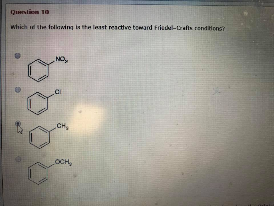 Solved Question 10 Which of the following is the least | Chegg.com