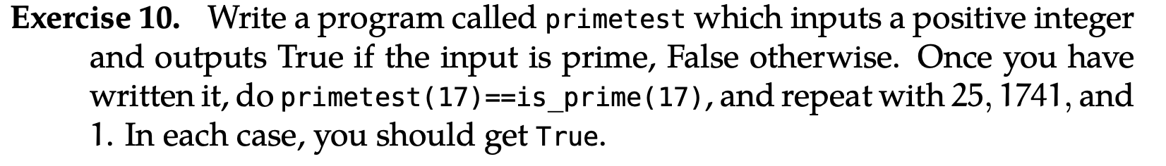 Solved Need help on exercise 10 must be in python, theres | Chegg.com