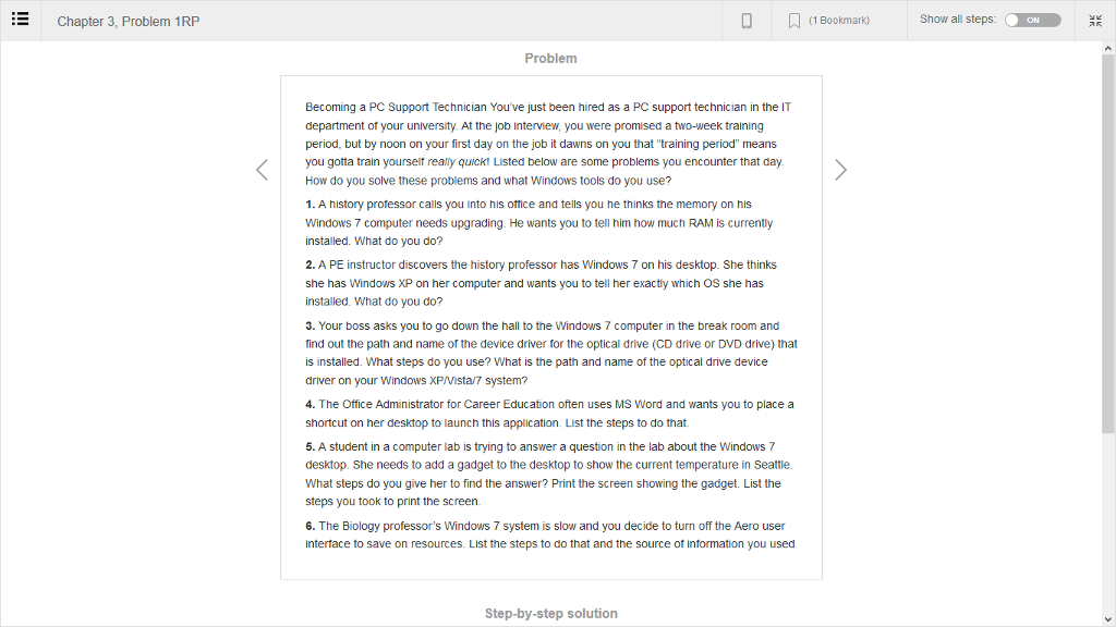 Solved Chapter 3 Problem 1RP 1 Bookmark Show All Steps Chegg solved-chapter-3-problem-1rp-1-bookmark-show-all-steps-chegg