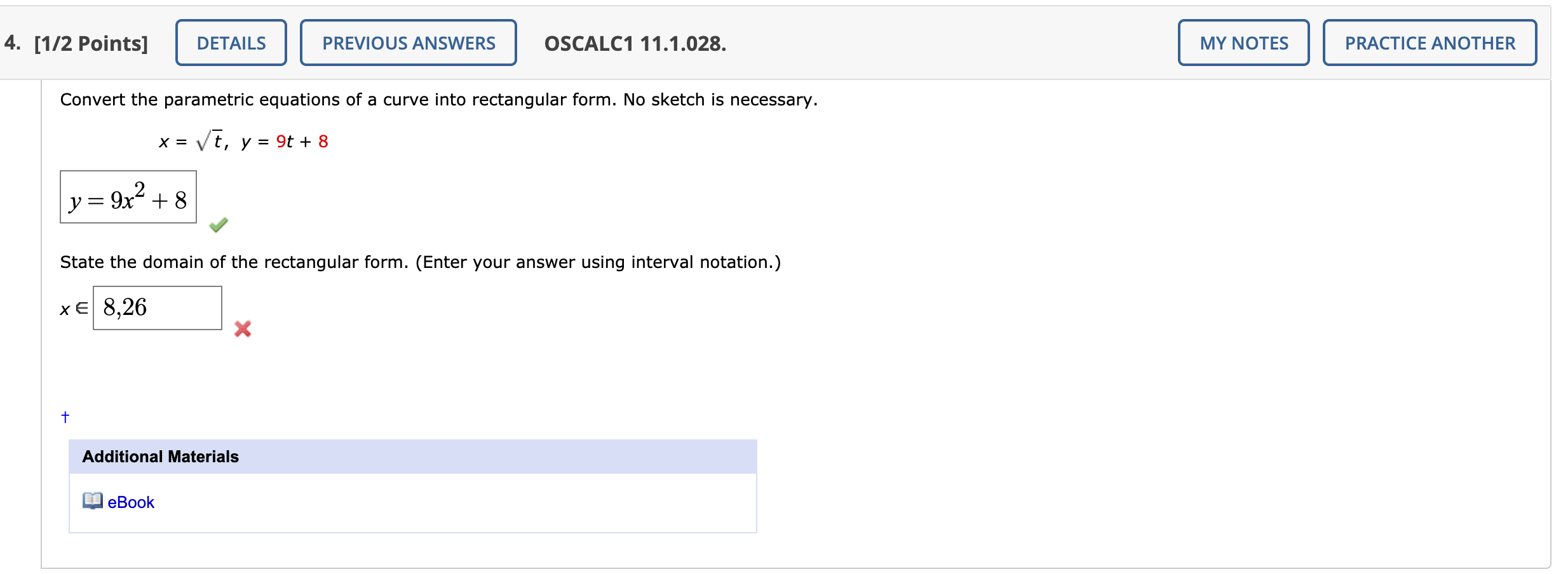 Solved 4. [1/2 Points] DETAILS PREVIOUS ANSWERS OSCALC1 | Chegg.com