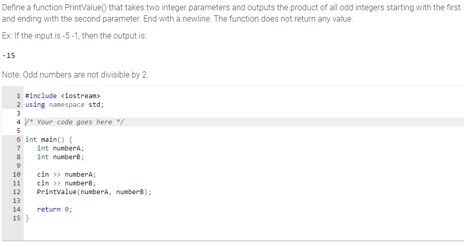 Solved output should be one number only,not a list numbers. | Chegg.com