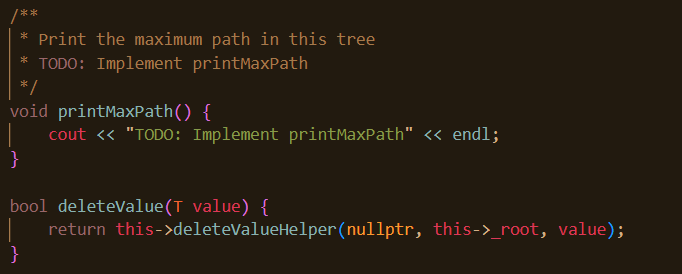 Solved I need to implement four functions into this BST in | Chegg.com