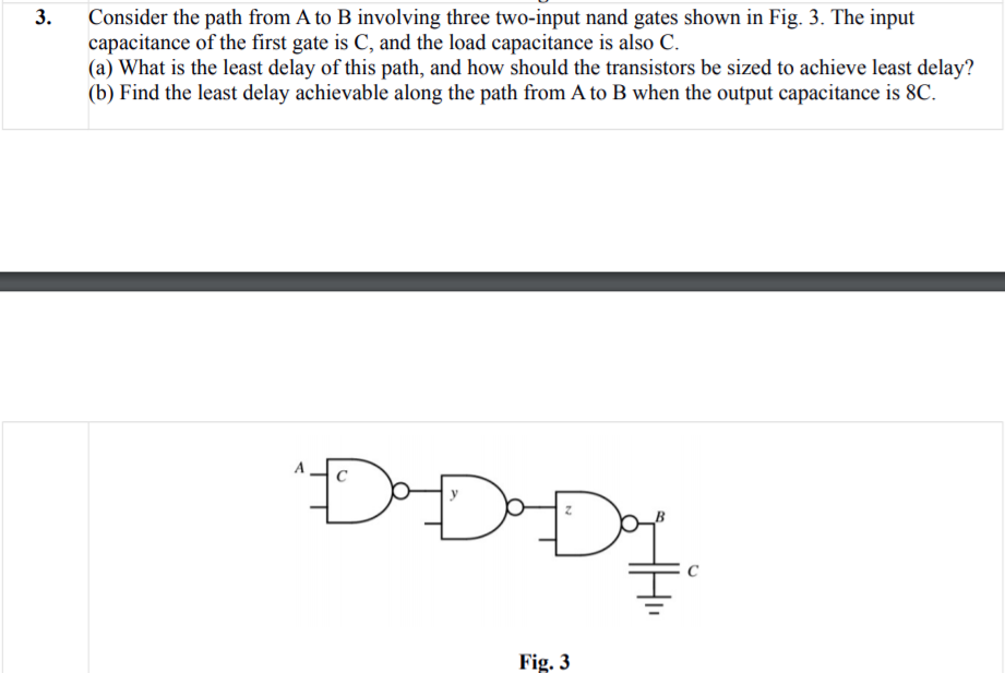 Solved 3. Consider the path from A to B involving three | Chegg.com