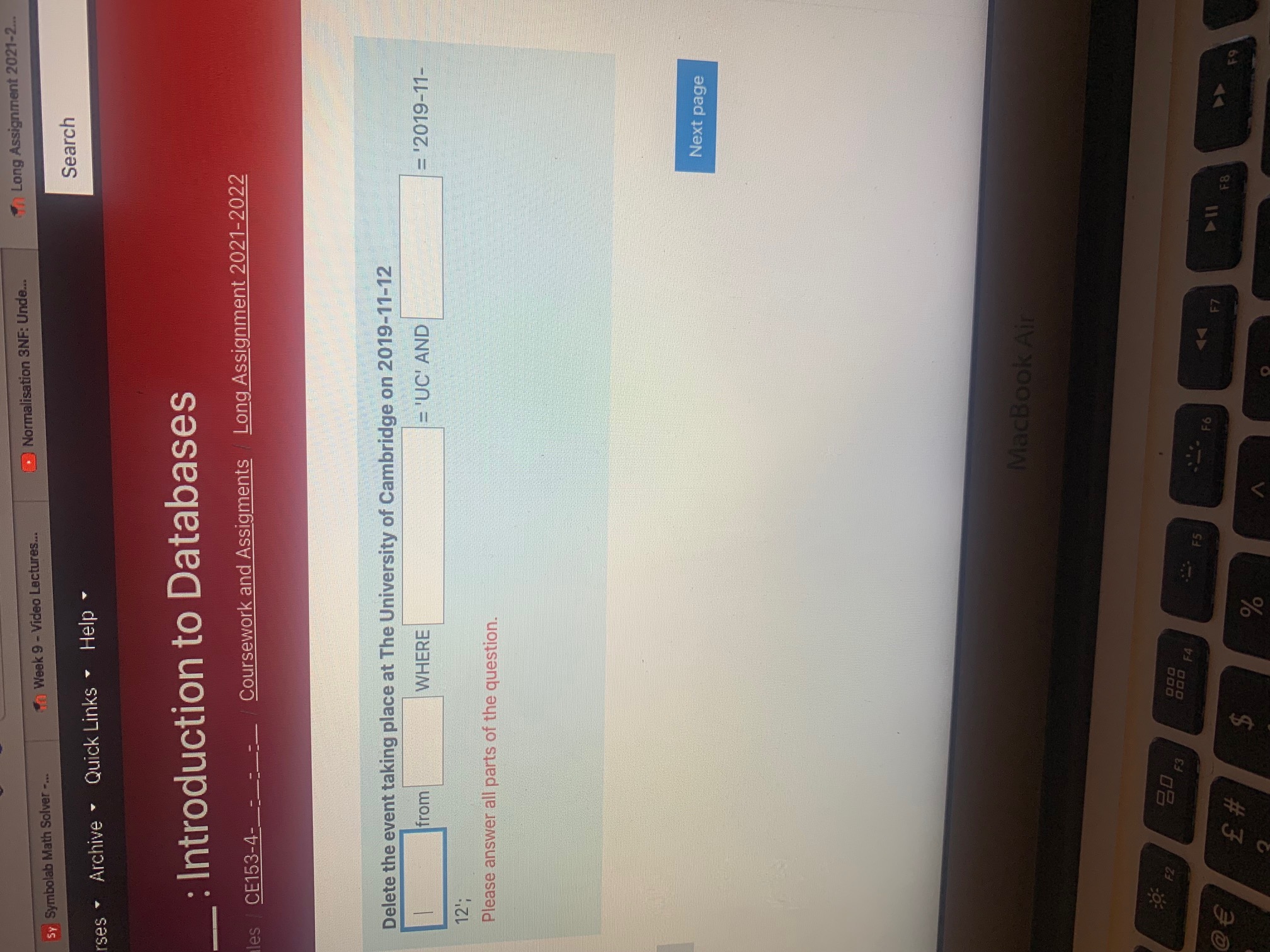 Solved CREATE TABLE Locations ( Location_ID | Chegg.com