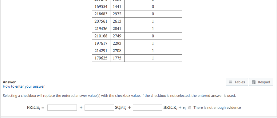 Solved Suppose the following data were collected relating | Chegg.com