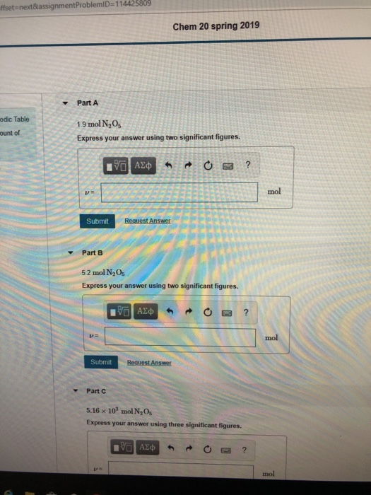 Solved ffset next8assignmentProblemID-114425809 Chem 20 | Chegg.com
