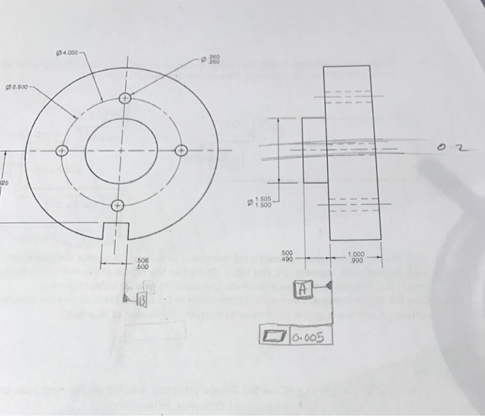 Solved 5. Geometric tolerancing (6 marks). Please print the | Chegg.com