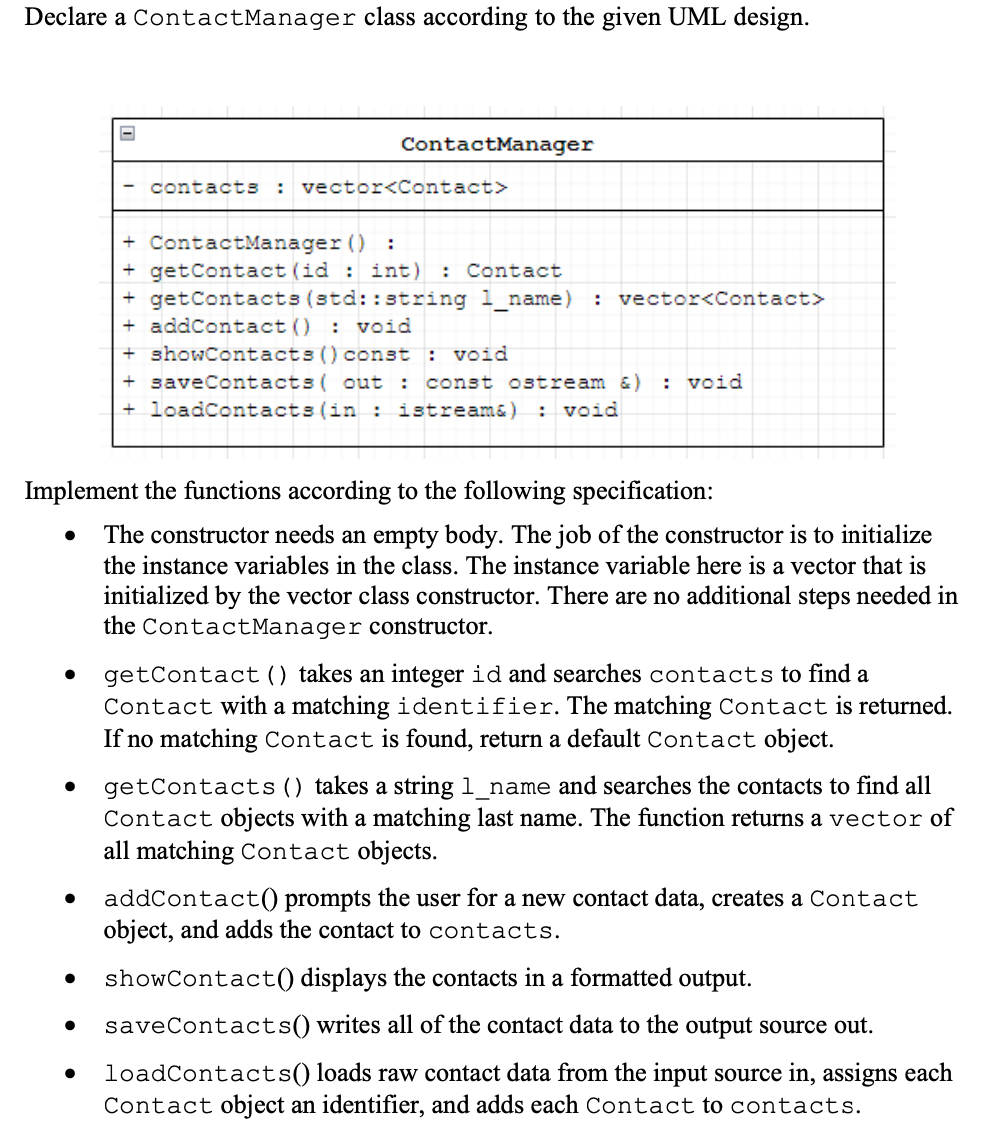 Solved The purpose of this assignment is to assess your | Chegg.com