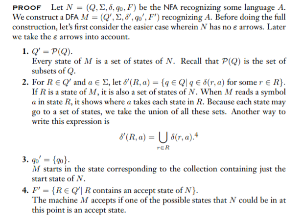 Solved First, give the state diagram for the NFA that | Chegg.com
