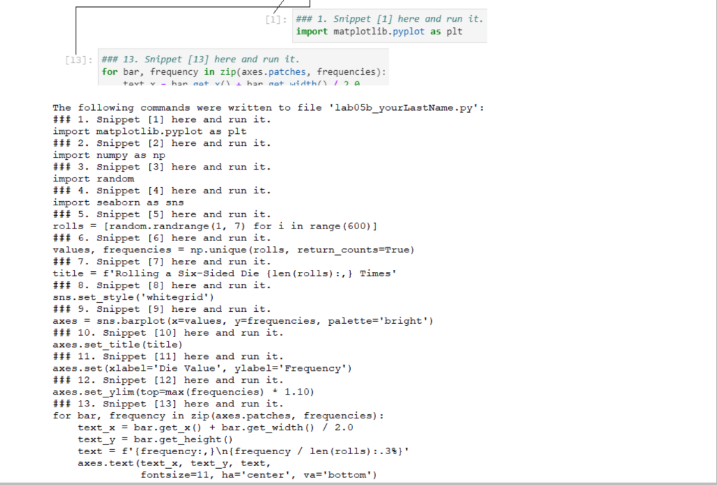 Launcher lab05b.ipynb Markdown X G Python 3 6. Once | Chegg.com