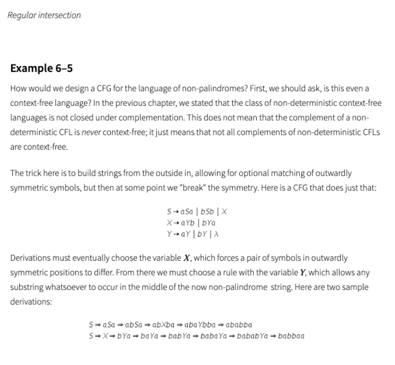 Regular intersection Example 6-5 How would we design | Chegg.com