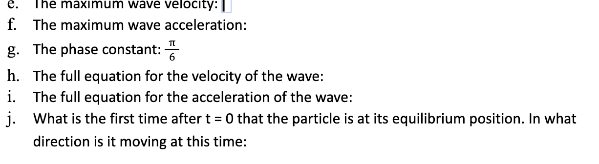 Solved 1. The position of a particle is given by the | Chegg.com