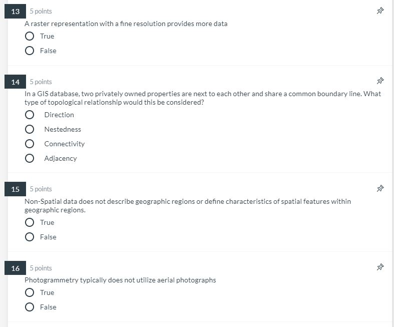 Solved 13 5 points A raster representation with a fine | Chegg.com