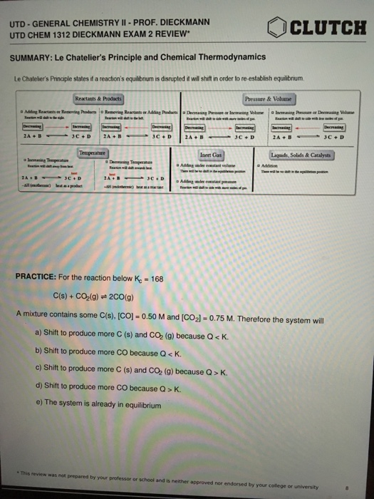 Solved PRACTICE: Determine the value of Kc for the following | Chegg.com