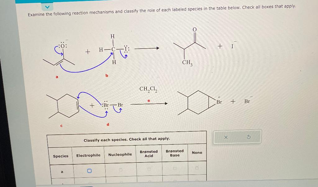 Solved Examine the following reaction mechanisms and | Chegg.com Solved Examine the following reaction mechanisms and | Chegg.com