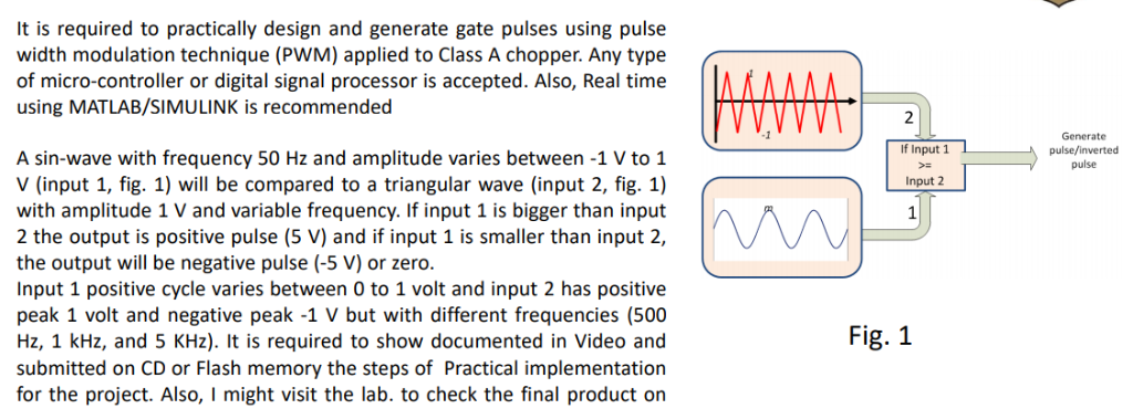 It is required to practically design and generate | Chegg.com