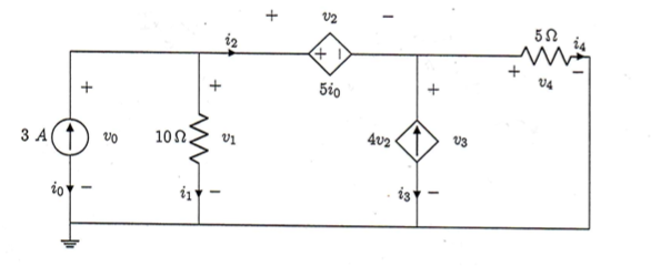 Solved Problem: Observe carefully all the voltage and | Chegg.com