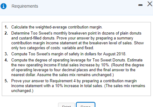 Solved Х Requirements - 1. Calculate the weighted-average | Chegg.com