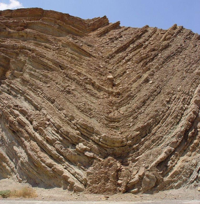 Solved 1. Please identify the geologic structure in this | Chegg.com