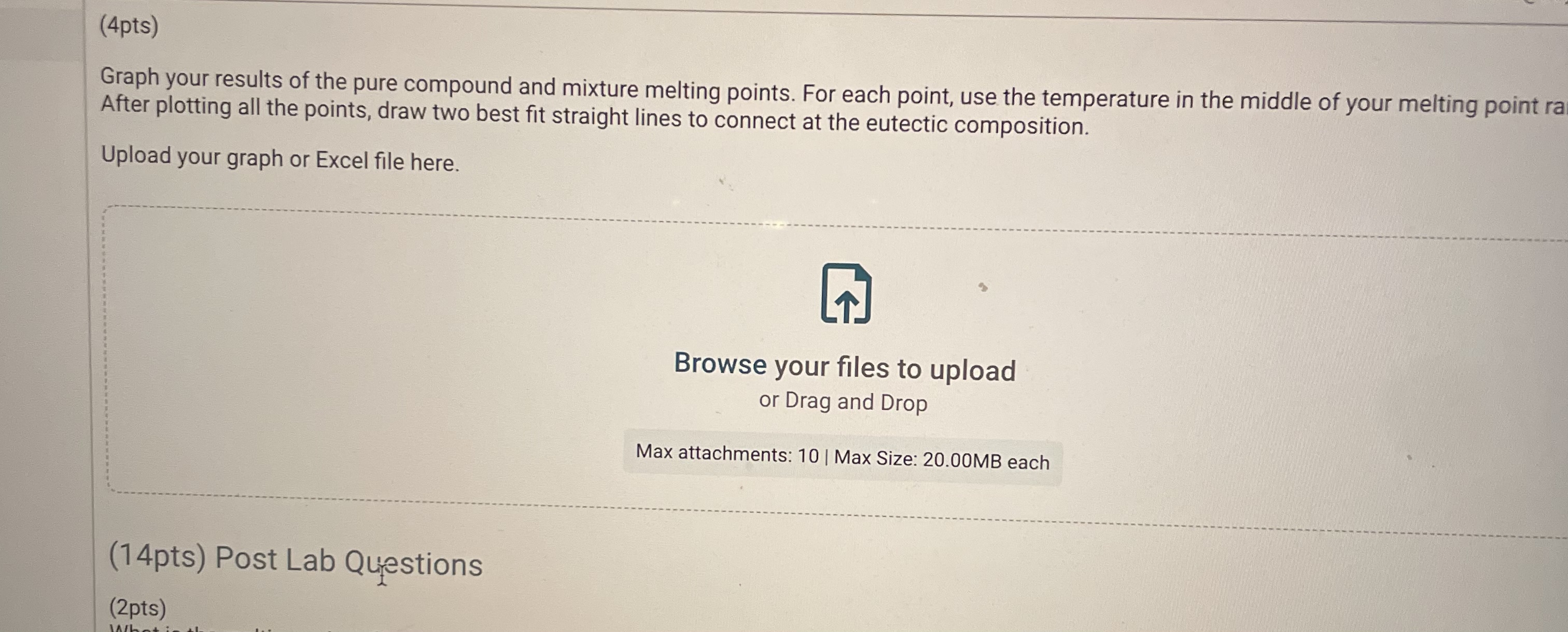 Graph your results of the pure compound and mixture | Chegg.com