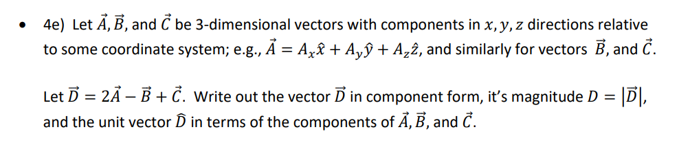 4. Perform graphically the following vector additions | Chegg.com