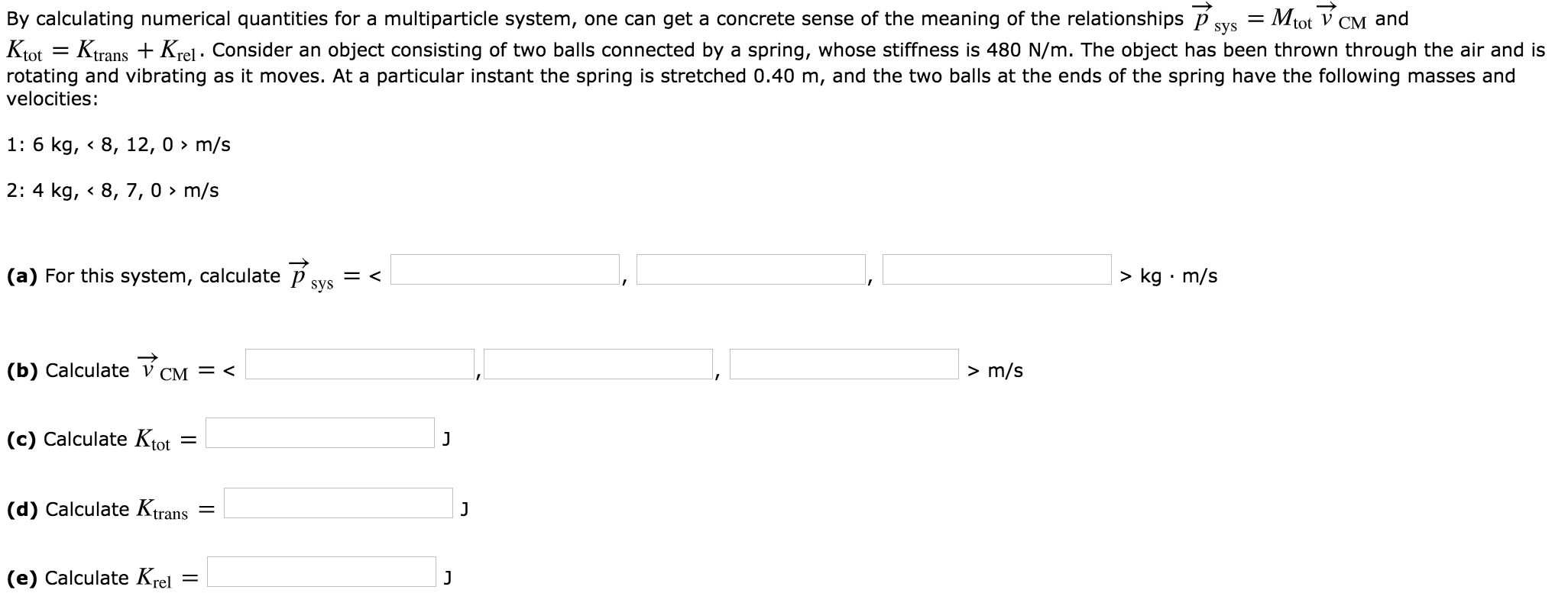 Solved By calculating numerical quantities for a | Chegg.com