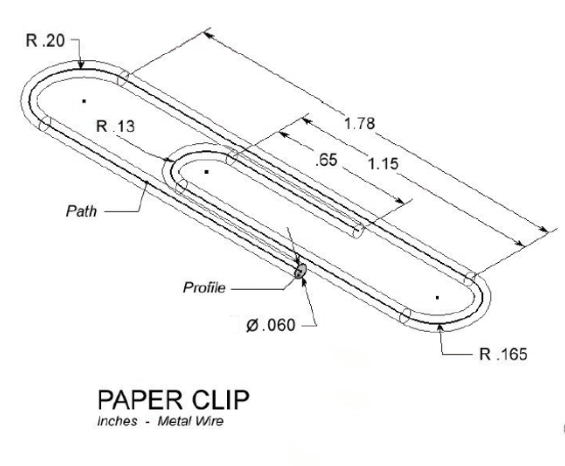 Solved Using SolidWorks, model the work piece shown in the | Chegg.com