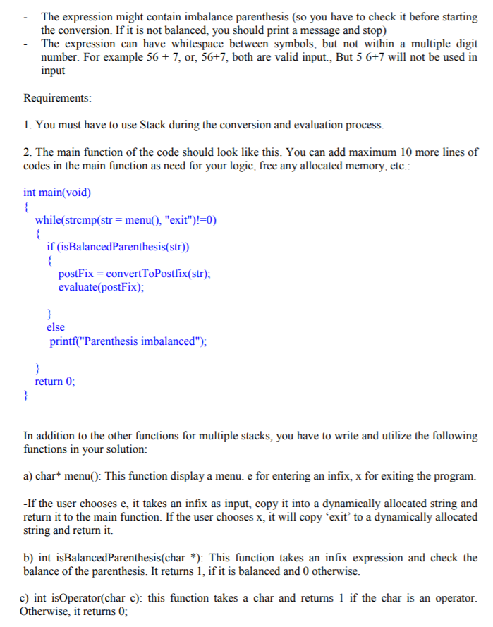 (C Programming) Help needed writing a program that | Chegg.com