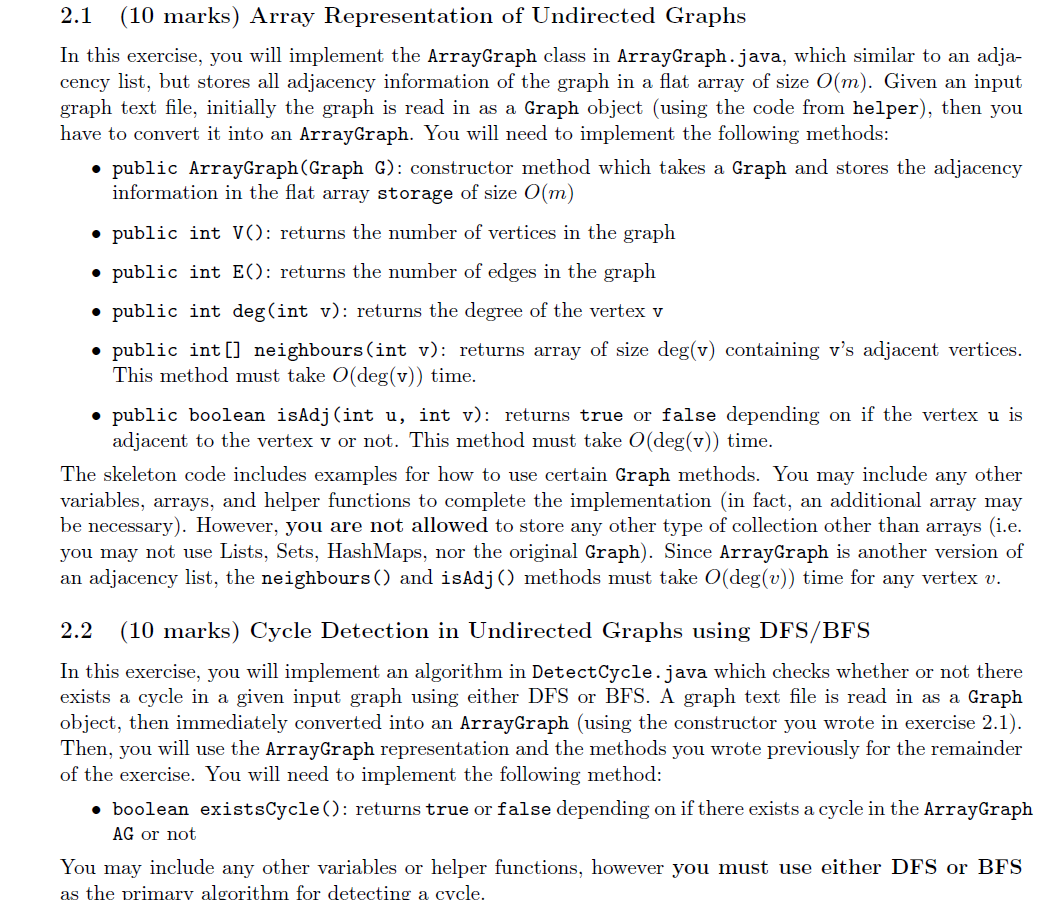 Solved 2 Programming Component In the programming component, | Chegg.com