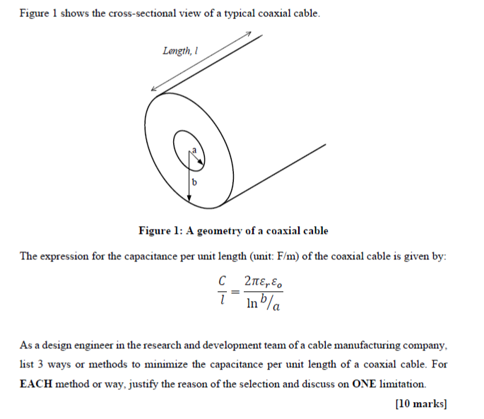 Solved Figure 1 shows the cross-sectional view of a typical | Chegg.com