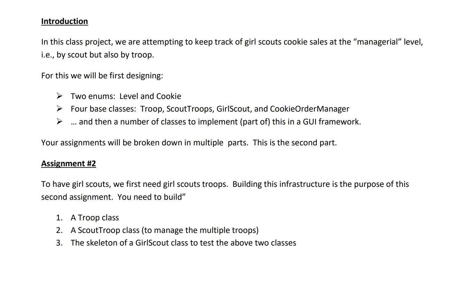Solved Need help coding with the troops class and | Chegg.com