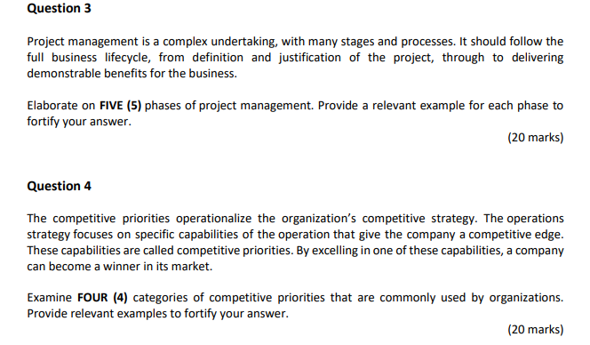 Solved Project management is a complex undertaking, with | Chegg.com