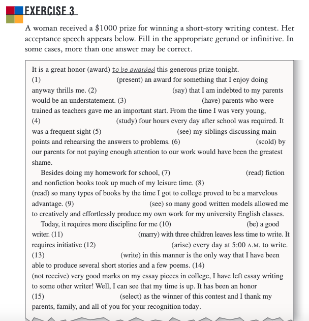 A woman received a $1000 prize for winning a | Chegg.com