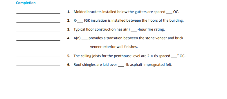 Multifamily Dwelling-Plans 6. CHAPTER Trade | Chegg.com