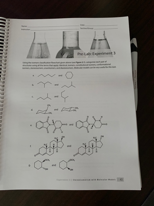 Solved Date: Section Group Pre-Lab: Experiment 3 Using the | Chegg.com