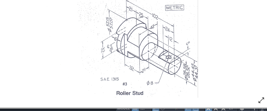 Solved Draw top view, front view and right side view. | Chegg.com