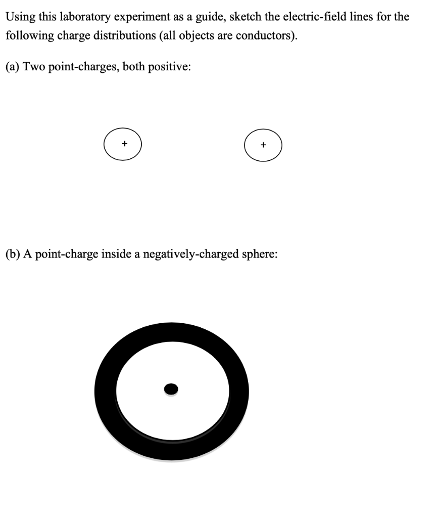Solved Using this laboratory experiment as a guide, sketch | Chegg.com