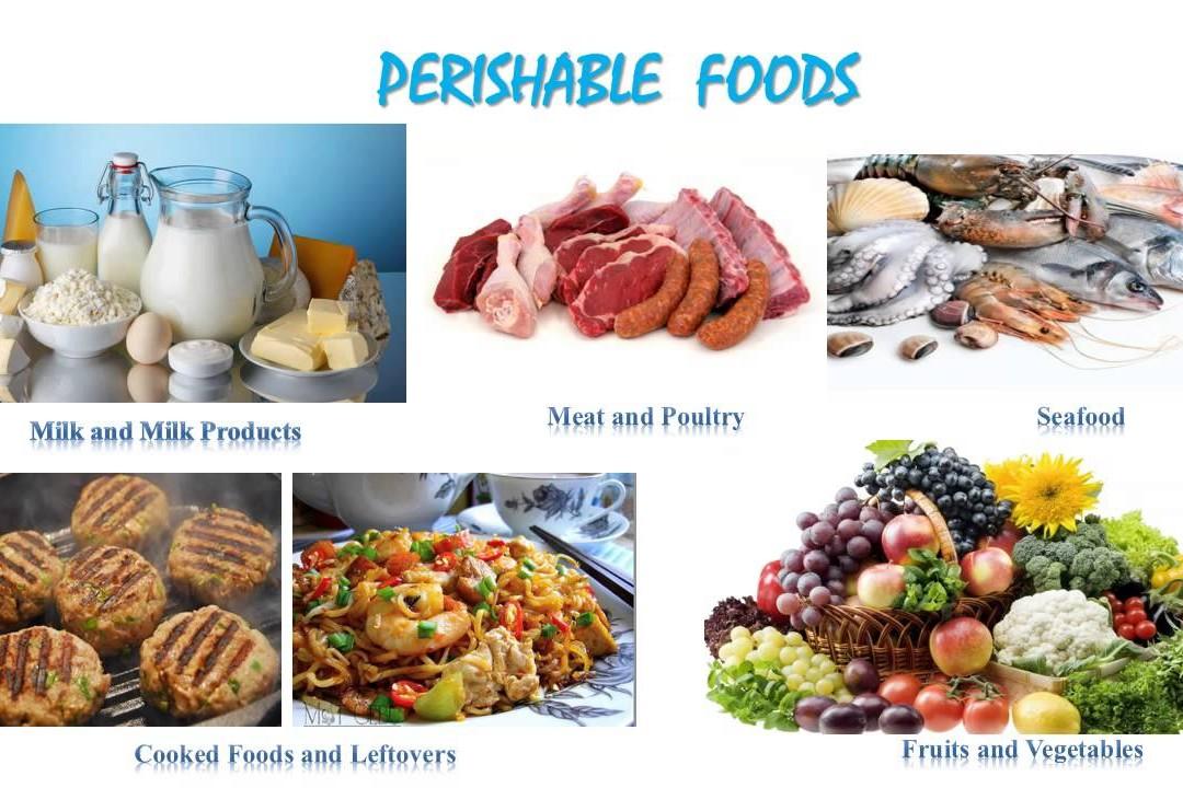Perishable Foods Examples