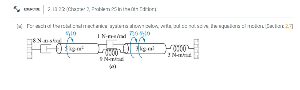 Solved J EXERCISE 2.18 .25 ﻿: (Chapter 2, ﻿Problem 25 ﻿in | Chegg.com