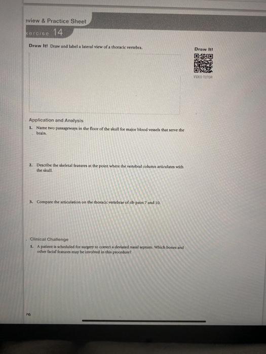 Solved Review & Prac Exei B. Matching Match each surface | Chegg.com