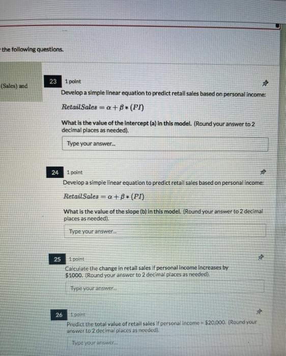 Solved Problem 4: Linear Regression and Predictions Refer to | Chegg.com