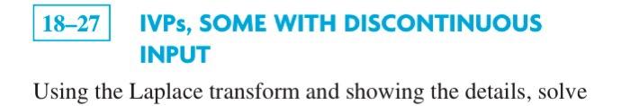 Solved 21. y" + 9y = 8 sin t if 0 ; y(0) = 0, y'(0) = | Chegg.com